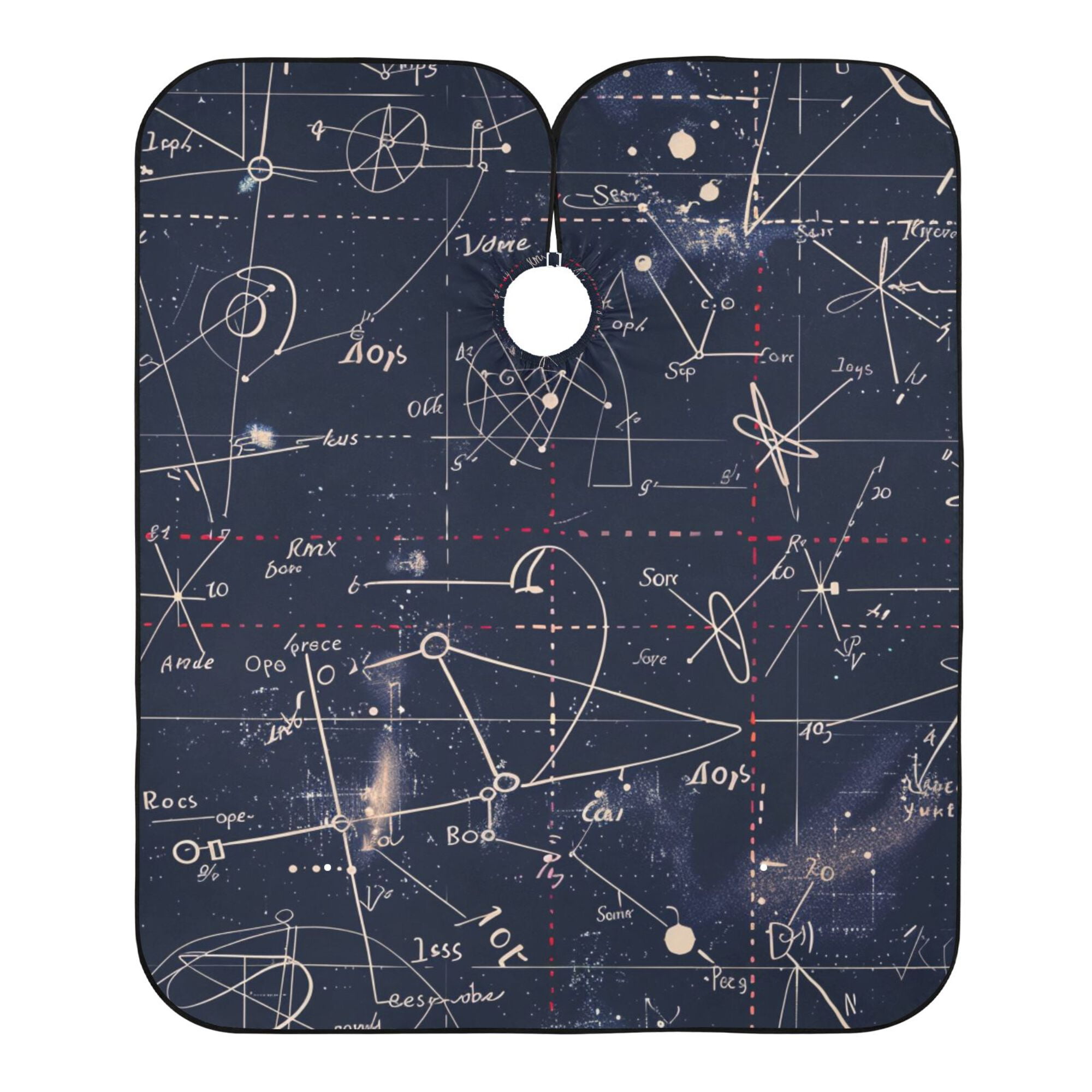 JSTEL Math Formula Sience Waterproof Barber Cape for Men Women Beard ...