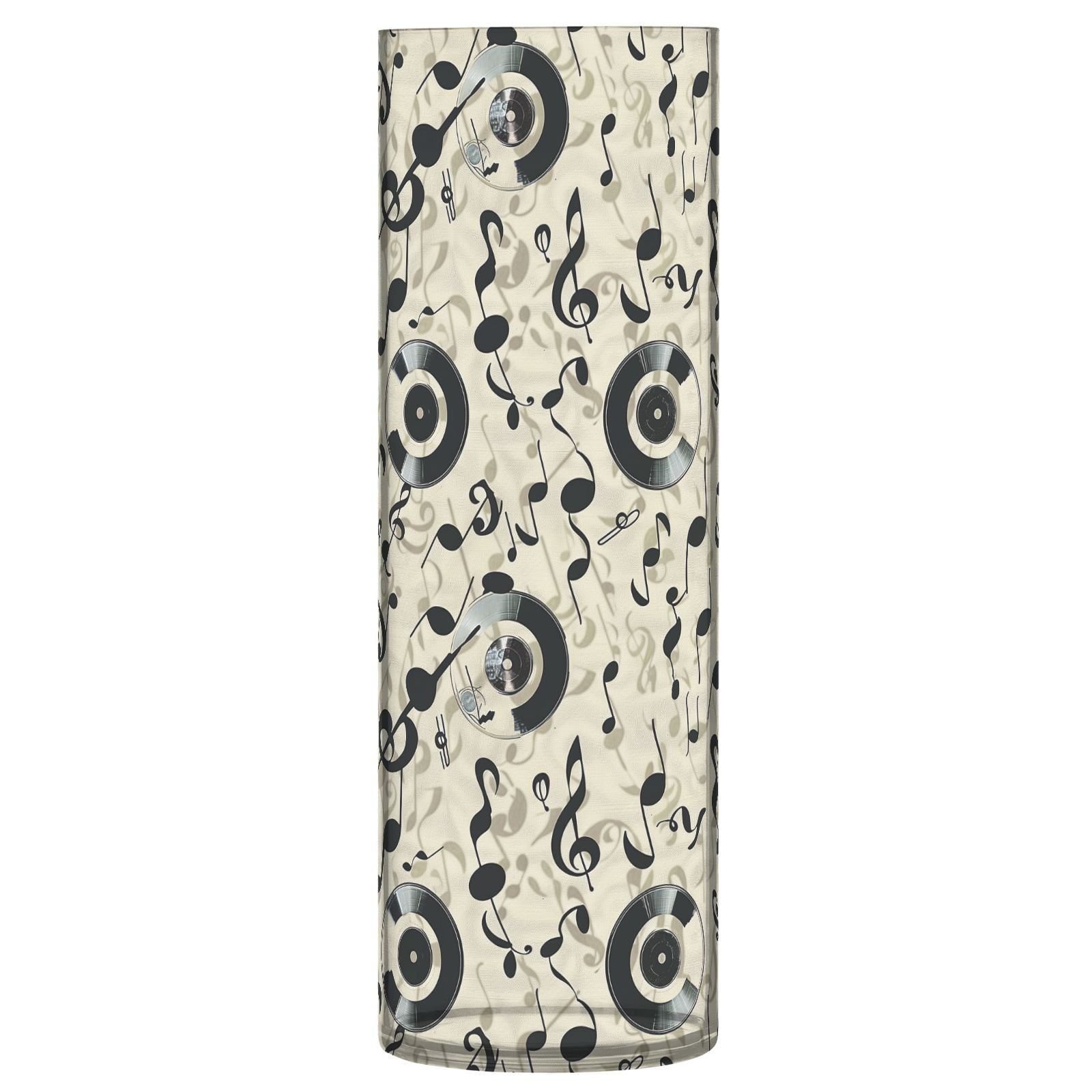 JSTEL Music Notes Record Flower Vase Decorative Floreros for Home Decor ...