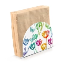 JSTEL Cute Bee Flower Napkin Holder for Table Cocktail Farmhouse, Paper ...