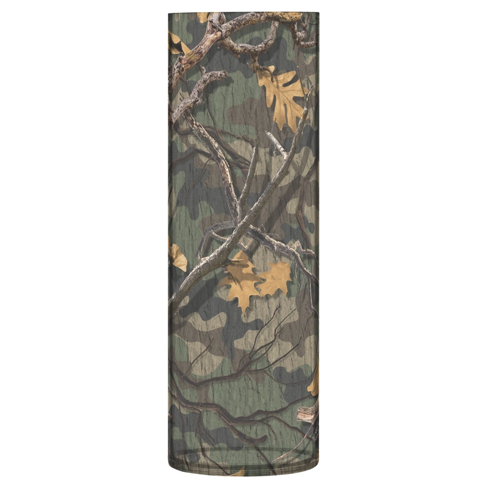 JSTEL Wood Camouflage Tree Camo Flower Vase Decorative Floreros for ...
