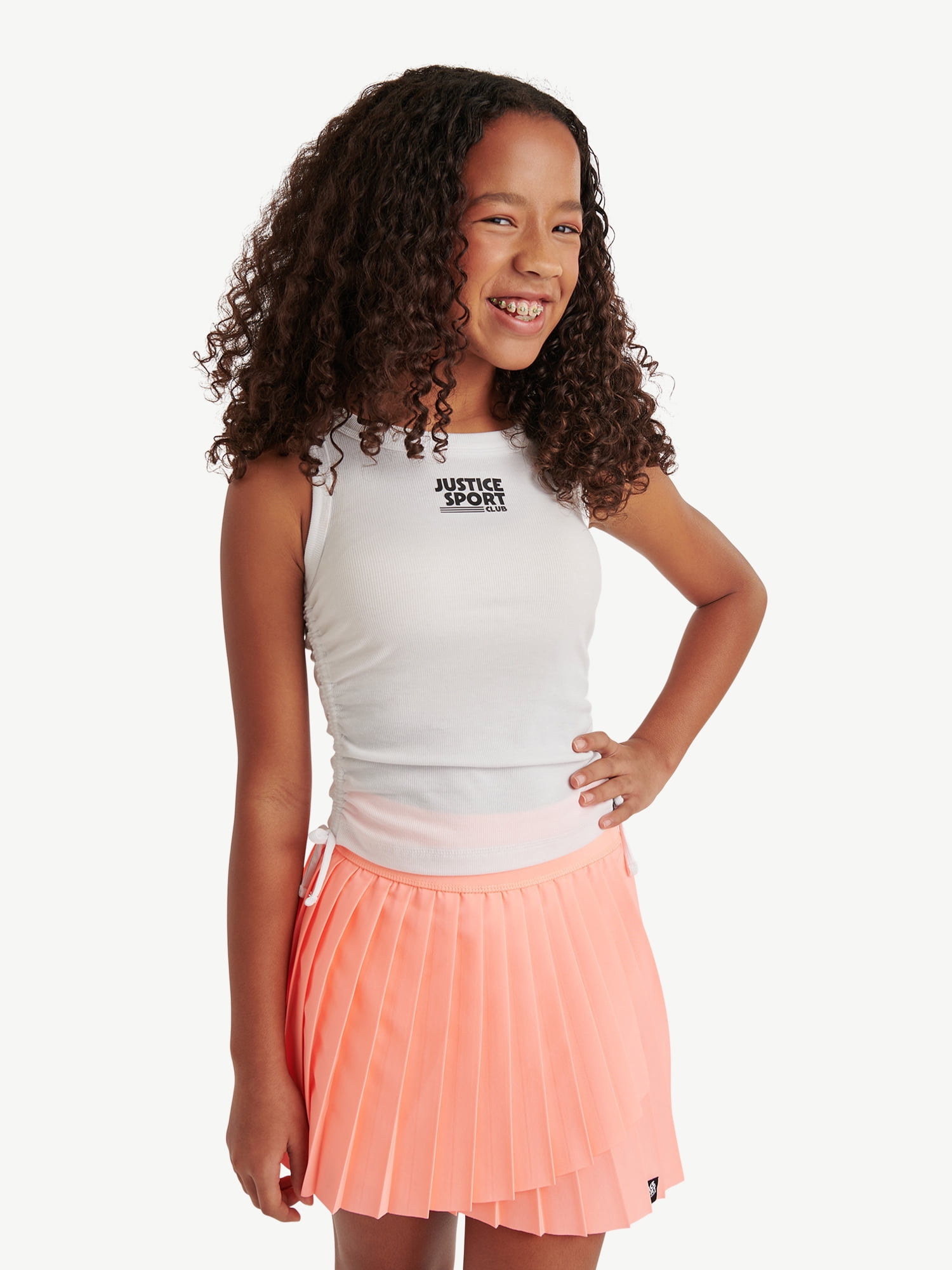 JSport Girls Side Cinch Tank, Sizes XS - XLP - Walmart.com