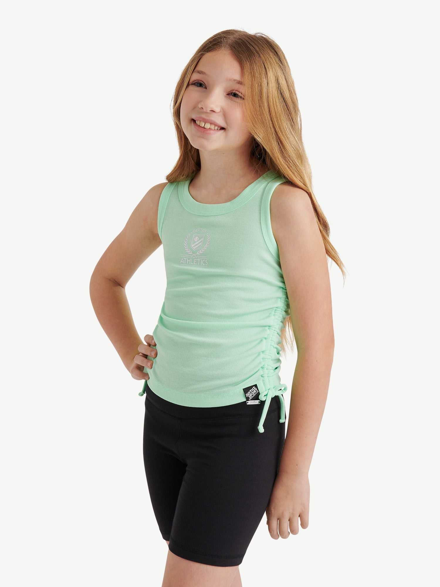 JSport Girls Side Cinch Tank, Sizes XS - XLP - Walmart.com