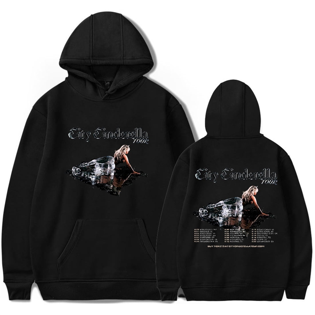 JT City Cinderella Tour Hoodie Fashion Clothes Hip Hop Sweatshirt ...