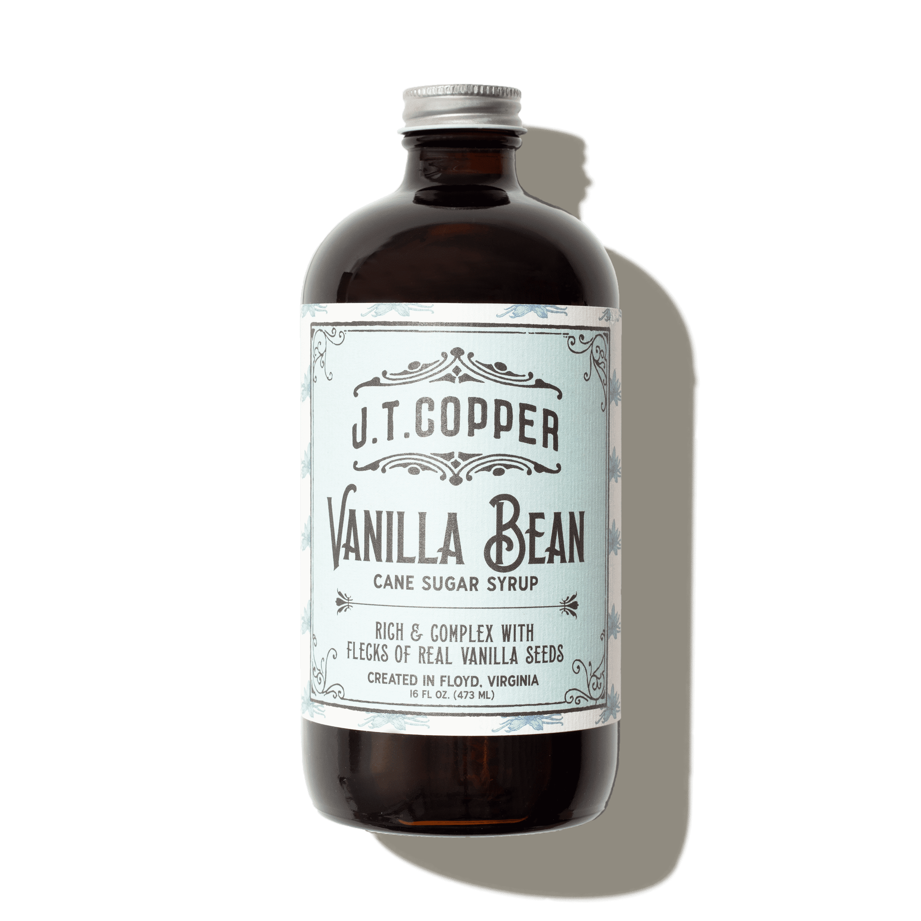 JT Copper, Vanilla Bean Syrup, 16oz Bottle - Walmart.com