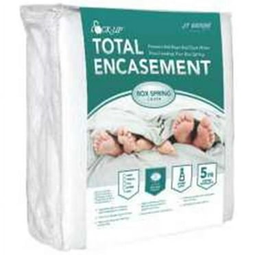 Premium Waterproof & Bed-Bug Proof Mattress protector 150 GSM Fabric ...