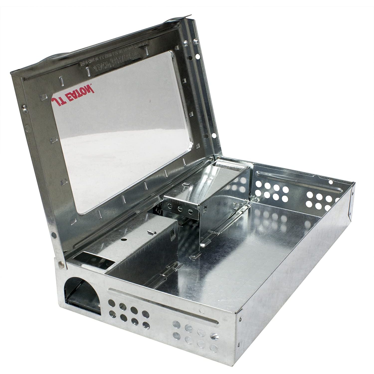 JT Eaton Repeater Multiple Catch Mouse Trap with Clear Lid/2 Traps ...