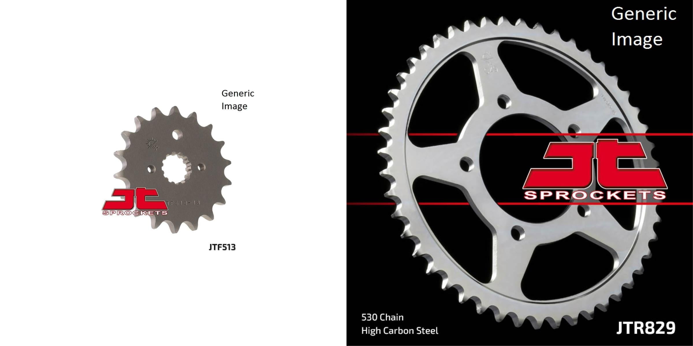 JT Front & Rear Sprocket Kit for Street SUZUKI GSX-R1100 1986-1987 ...