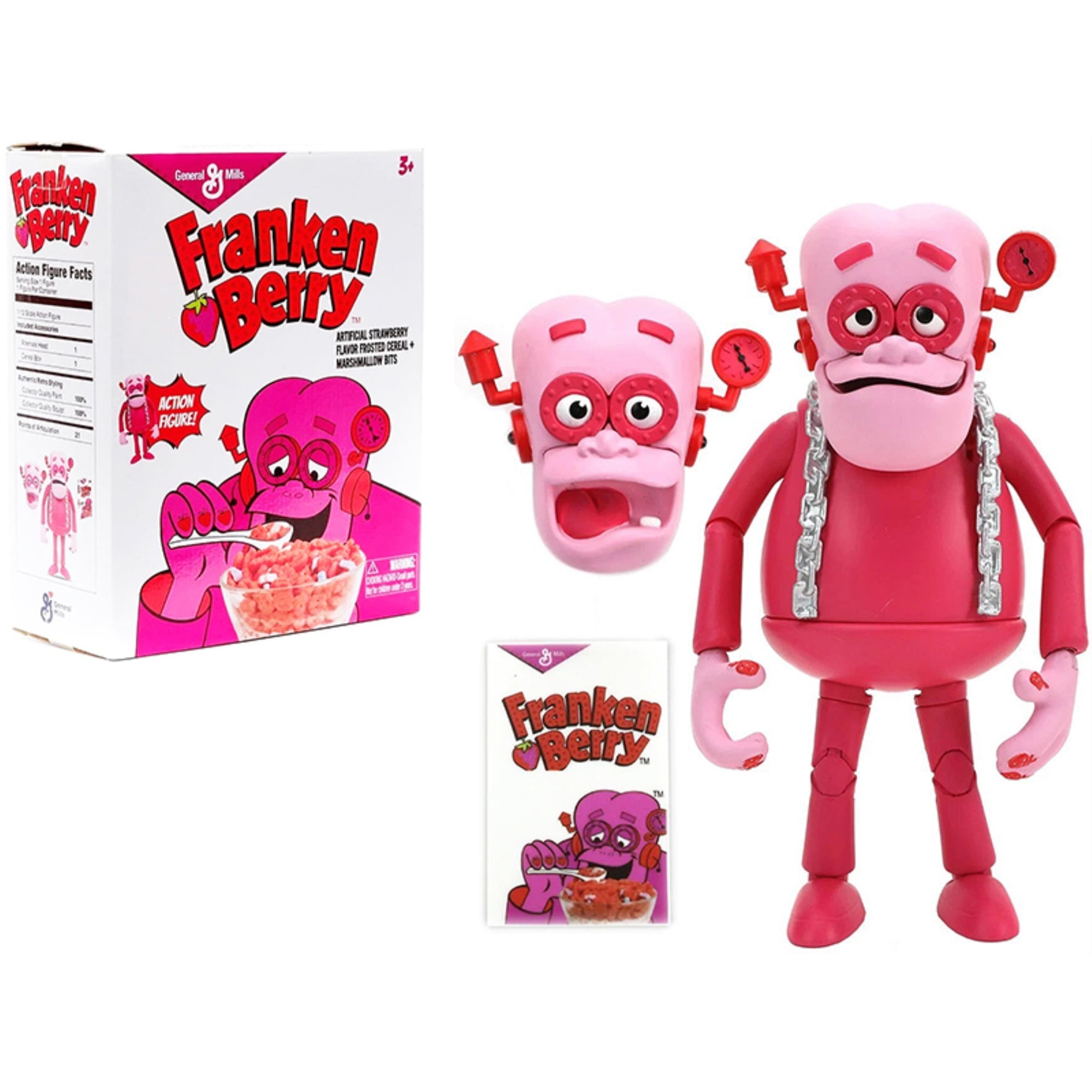Jada Toys General Mills Franken Berry 1:12 Action Figure - Walmart.com