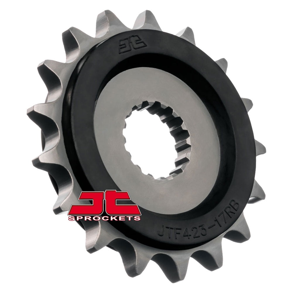 JT Rubber Cushioned Front Sprocket 17 Tooth (JTF423.17RB) - Walmart.com