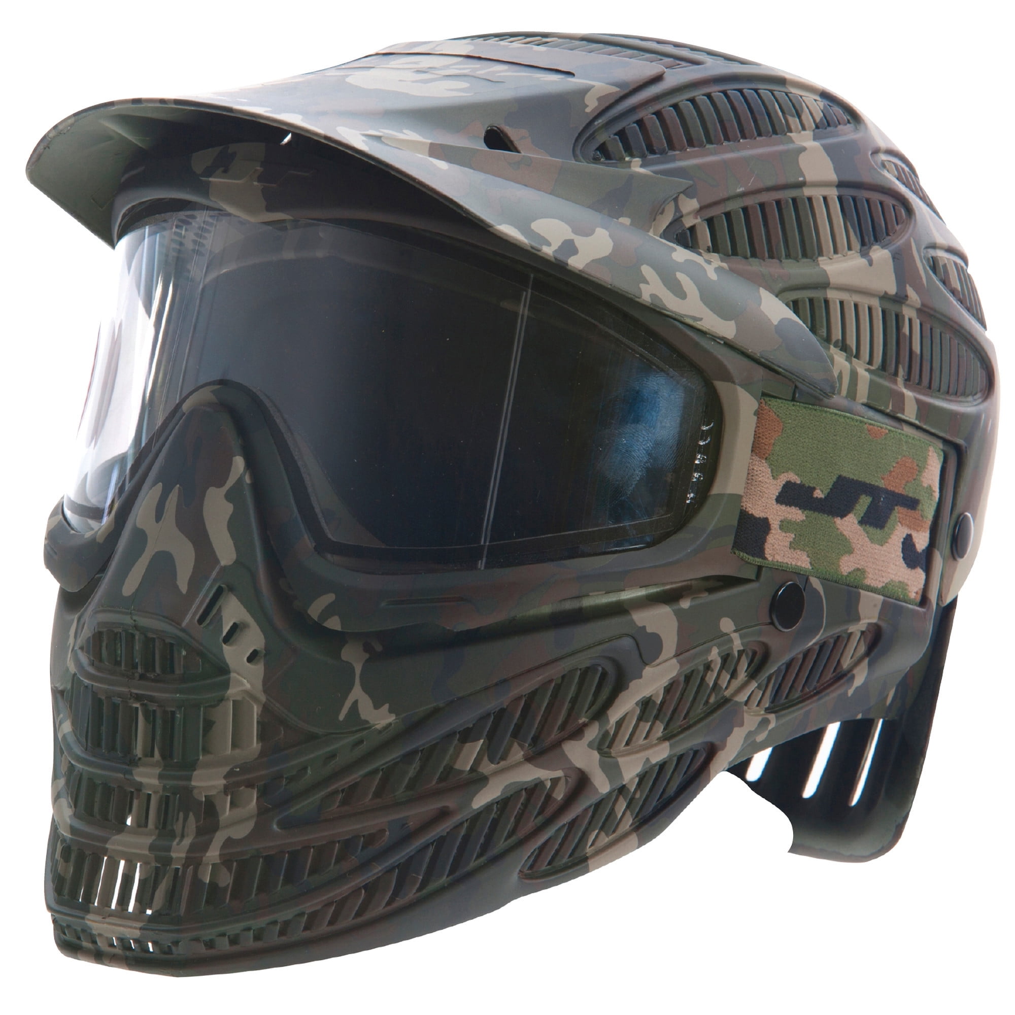 JT Spectra Flex 8 Thermal Full Cover Paintball Mask Camo, Thermal Clear ...