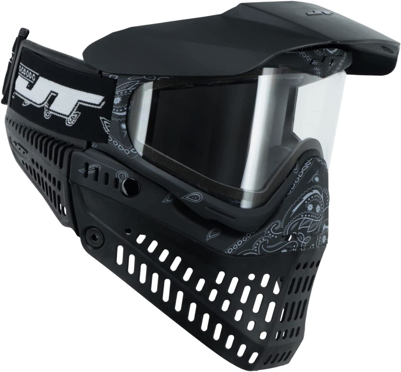 JT Spectra Proflex SE Paintball Mask w/ Clear & Smoke Lens - Bandana ...