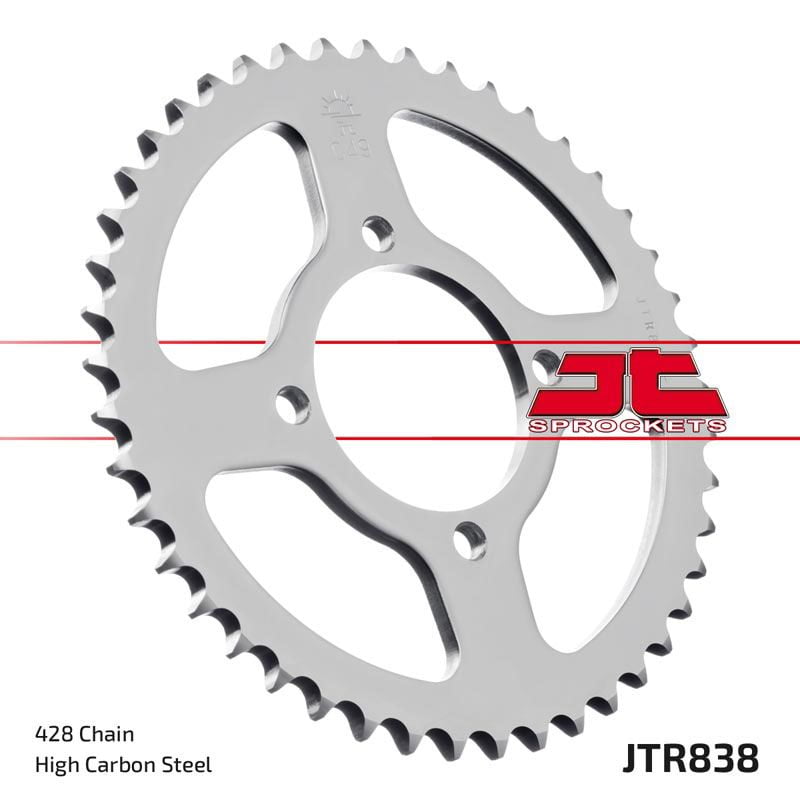 JT Sprockets Rear Steel Sprocket 36 Tooth 36T 428 Chain JTR838.36 ...