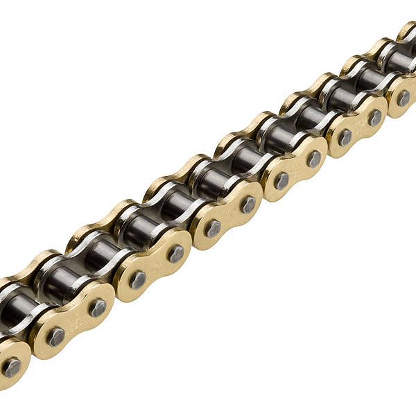 JT Sprockets HDS Super Heavy Duty Gold And Black Spring/Clip Link Chain ...