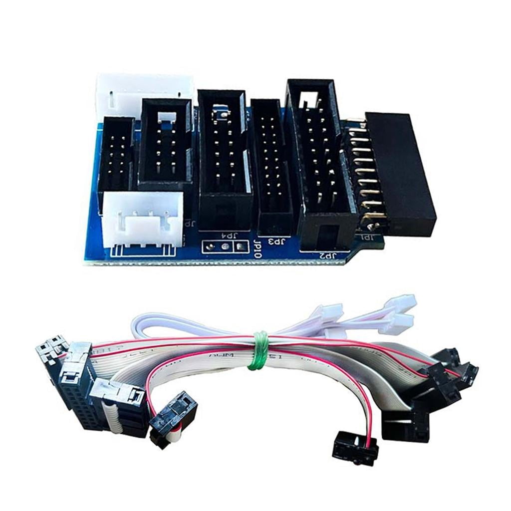JTAG To SWD Adapter Board With 7Cable For JTAG V 8 V 9 Debugging ...