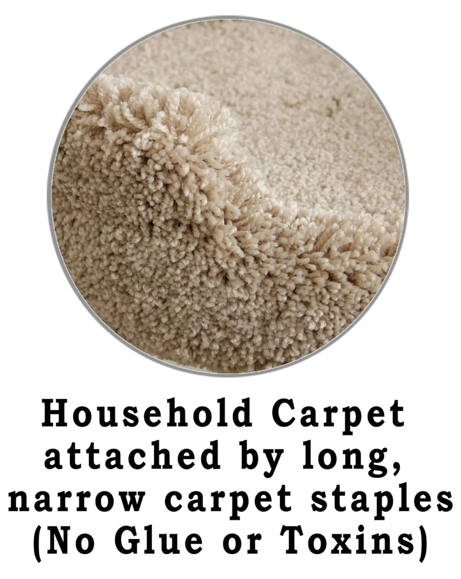 JTAOT 20, 25 & 30 inches Solid Wood Cat Scratching Posts, Tan Carpet ...