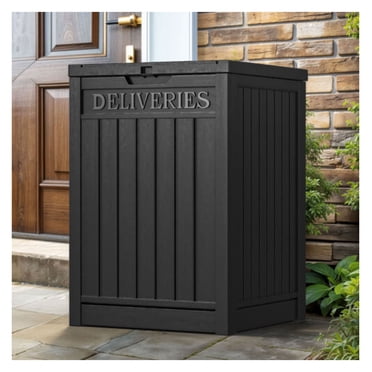 Step2 Express Parcel Plastic Package Delivery Box in Mocha - Walmart.com