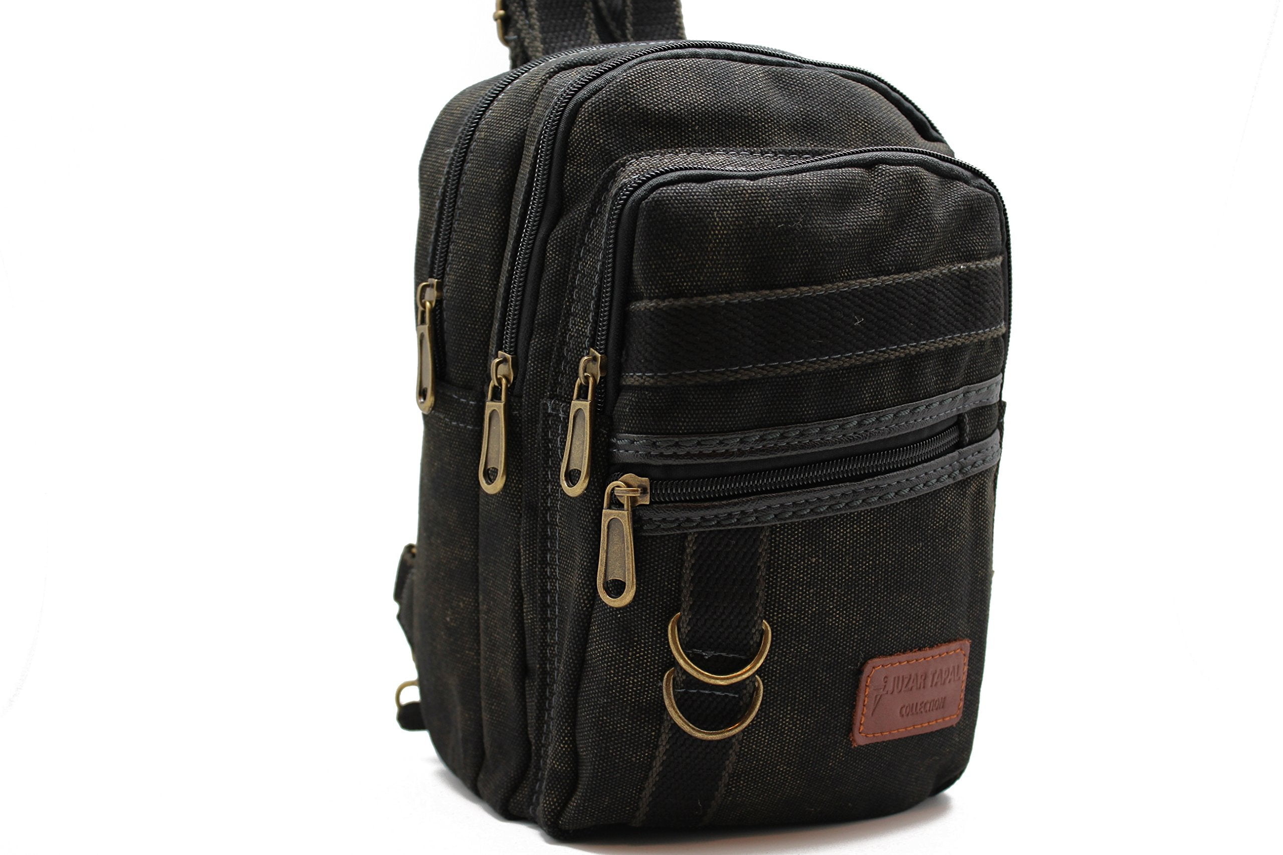 JTC Sling Bags for Women Crossbody Canvas Chest Bag with Adjustable ...