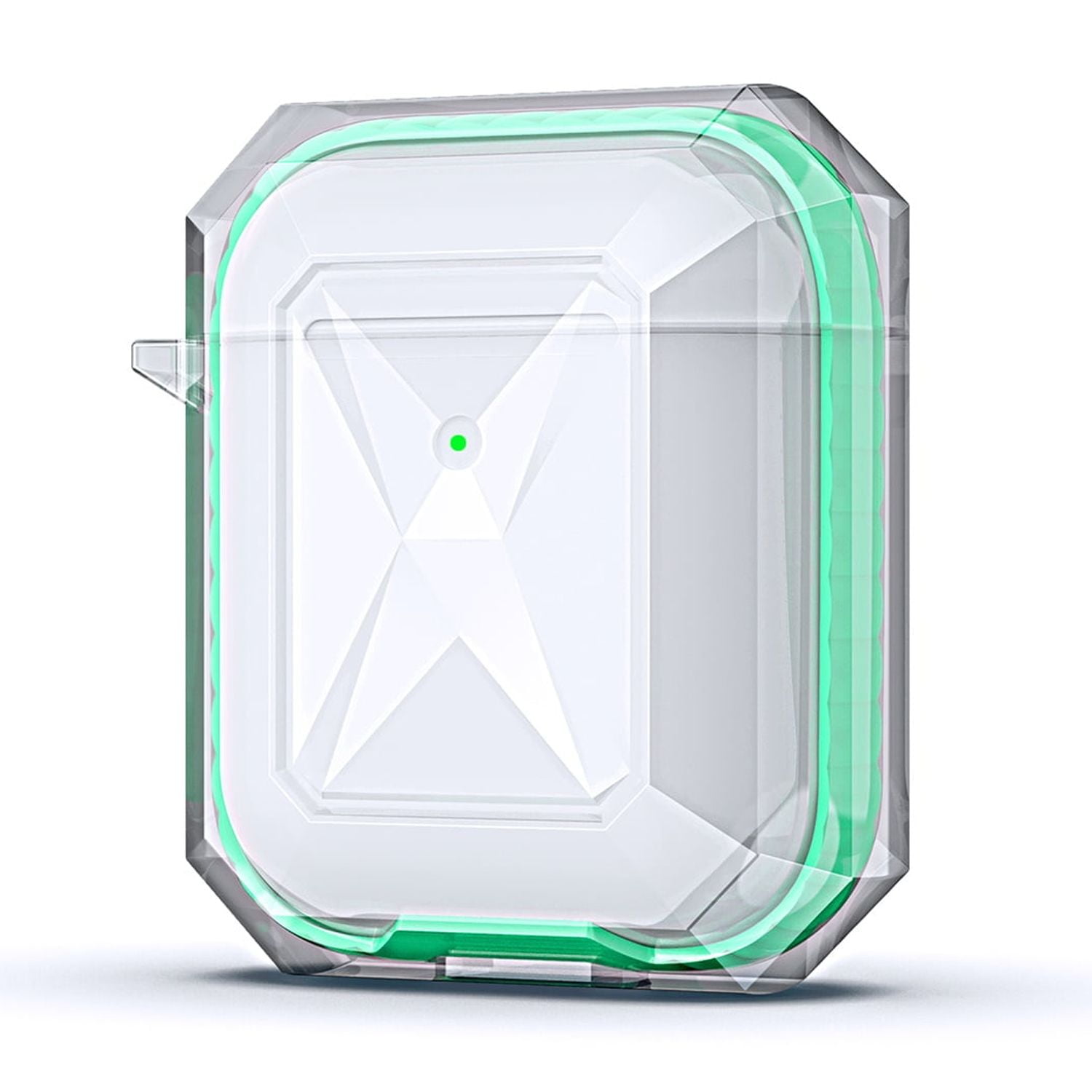 JTCASES for AirPods 1st 2nd Generation 2022 Case, Transparent Wireless ...