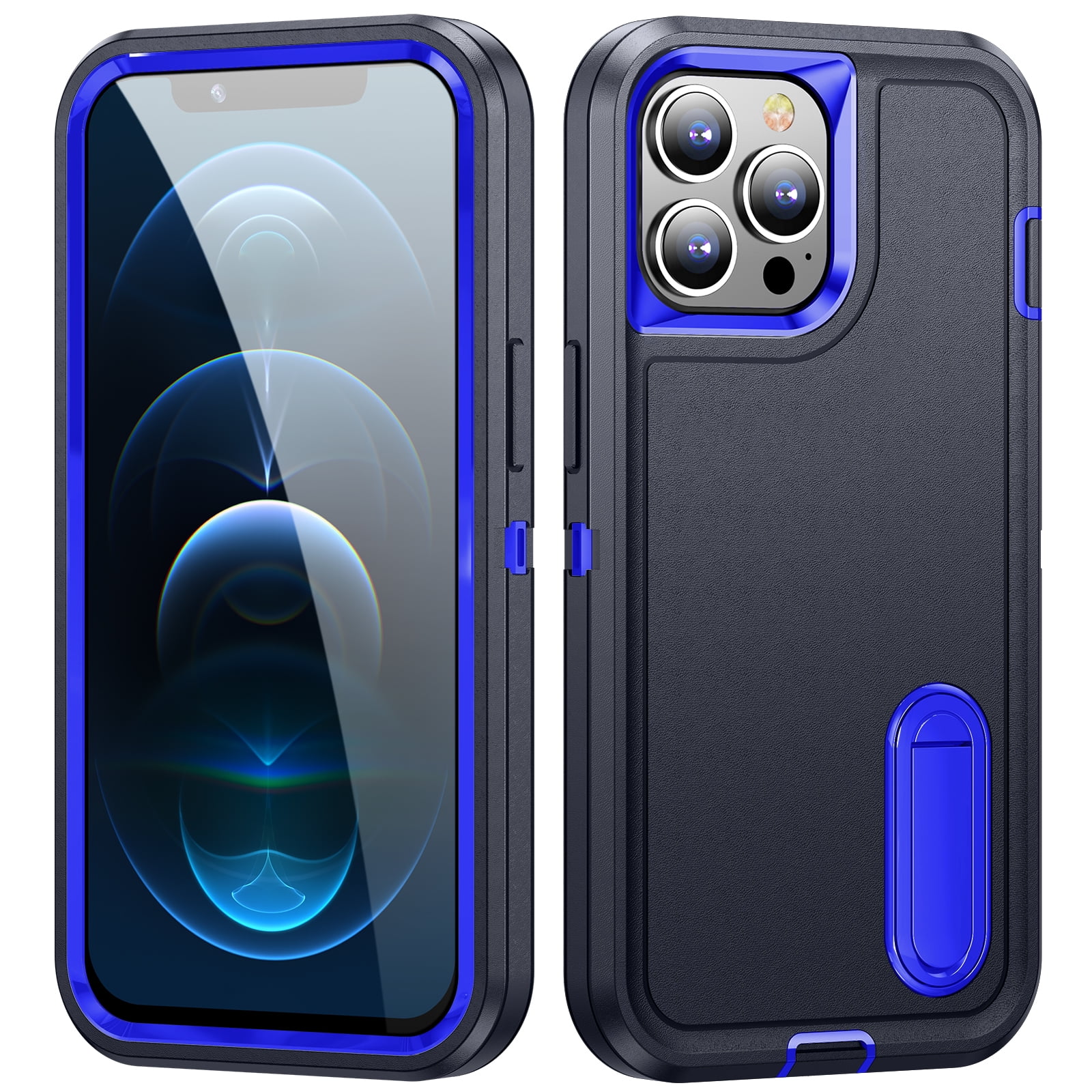 JTCASES Compatible with iPhone 12 Pro Max Case Heavy Duty Protective ...