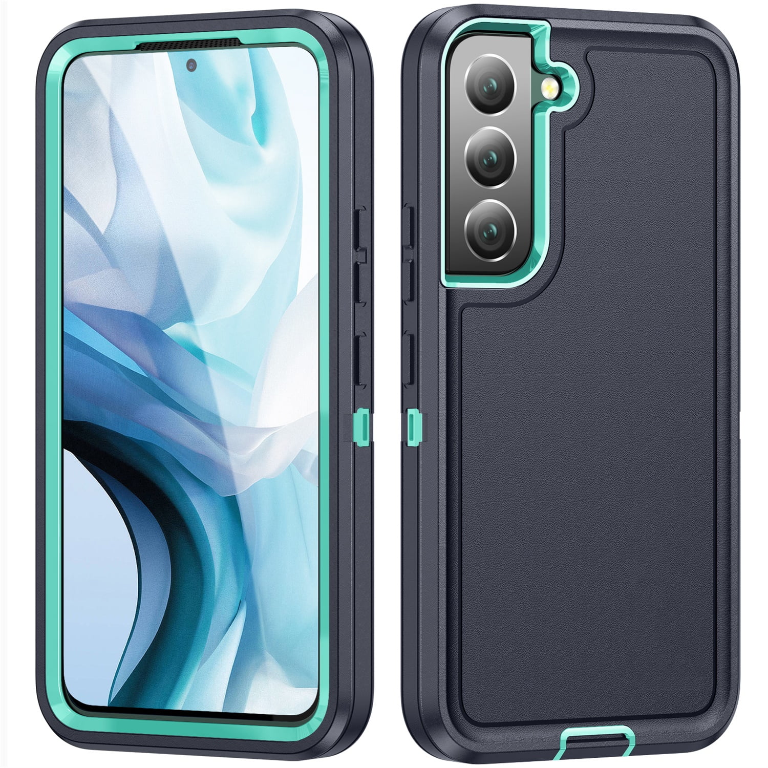 JTCASES for Samsung Galaxy S24 Plus Case, Shockproof Anti-drop PC Frame ...