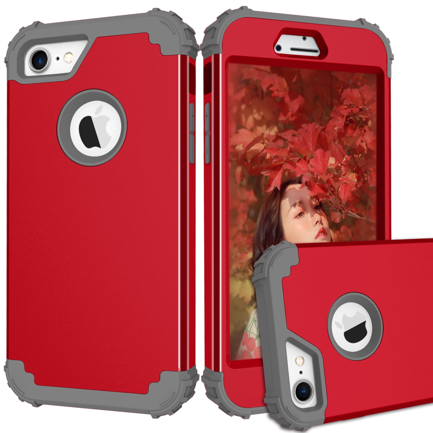 JTCASES for iPhone 8 Plus Case, Drop Resistant Corners, Wireless ...