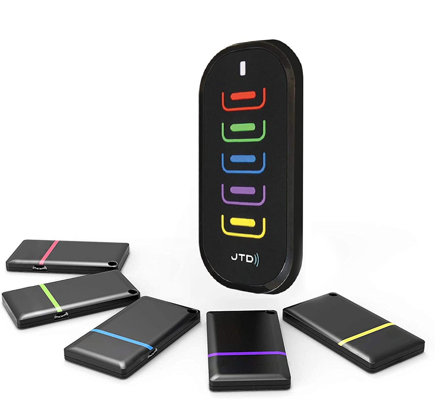 JTD Rechargeable Key Finder, Wireless RF Item Locator, Remote Control ...