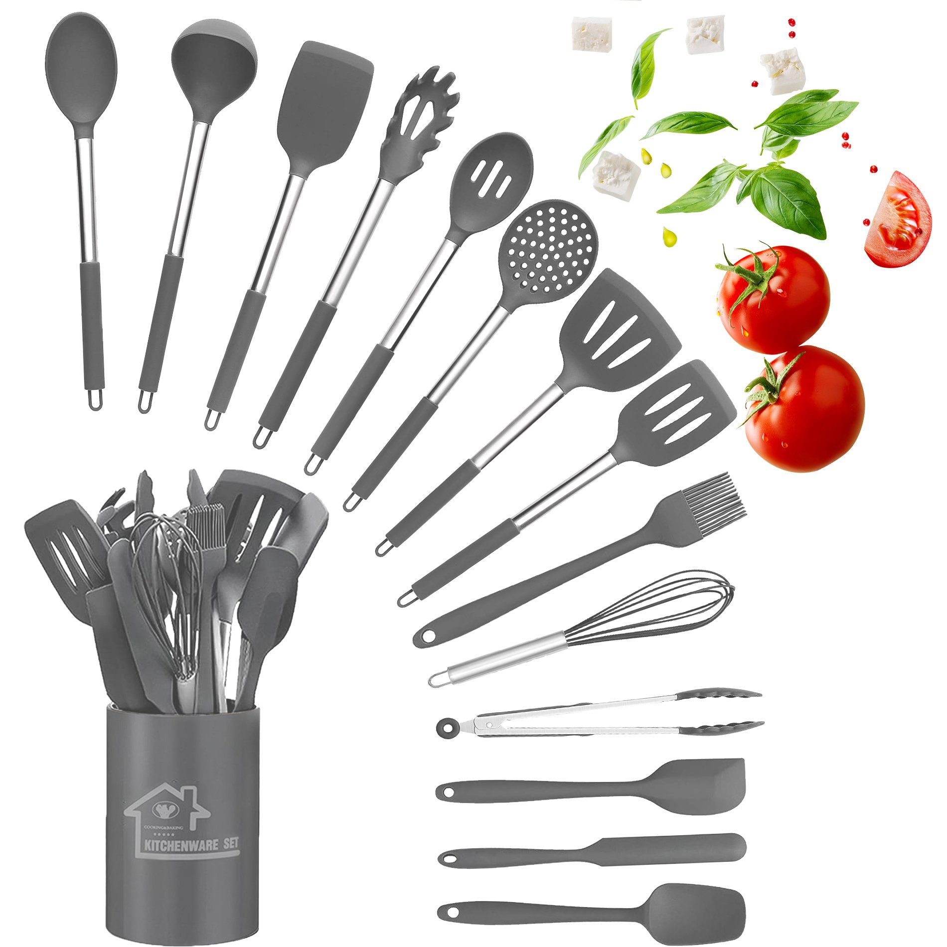 The Pioneer Woman Brilliant Blooms 20-Piece Blue Bake & Prep Set with ...