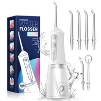 FLYINGJOING Portable Dental Electric Water Flosser, Cordless Hand Held ...