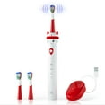JTF Kids Electric Toothbrush-for Ages 3-12, Rechargeable Electric ...