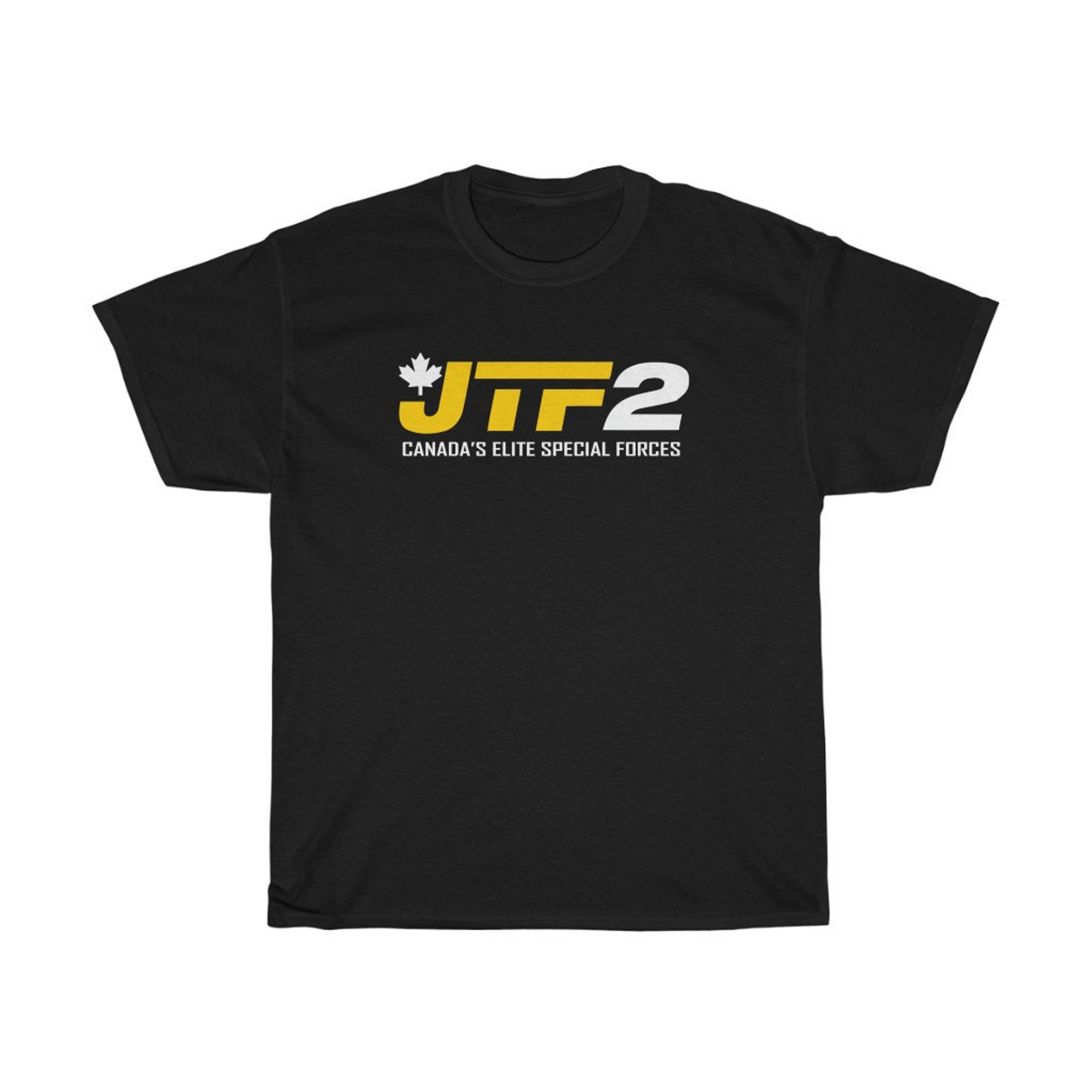 JTF2 Joint Task Force Canada Army Special Force Navy Black T-Shirt Size ...