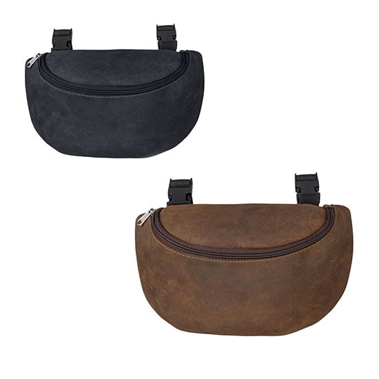 JTI Soft Leather Pommel Bag - Walmart.com