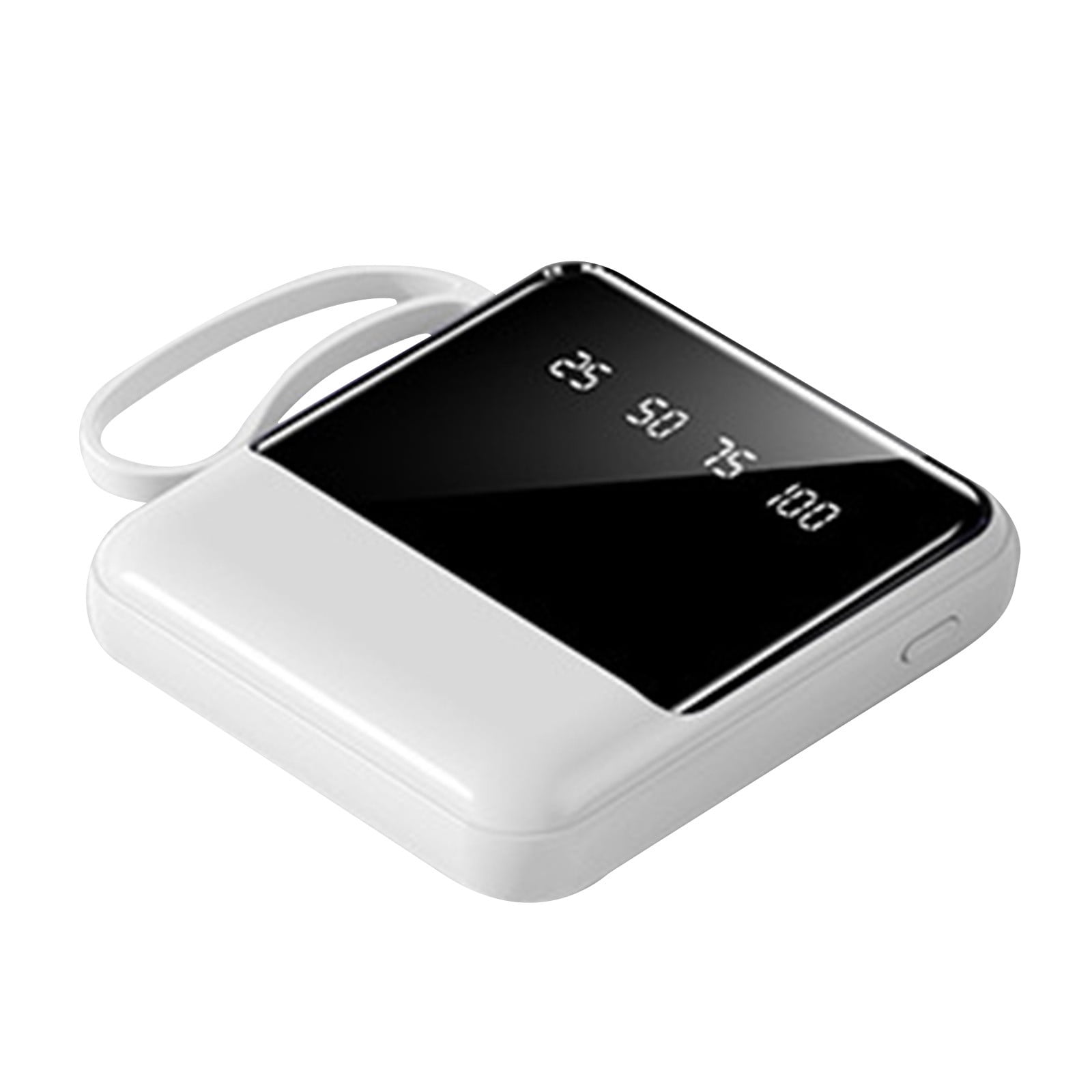 JTNeq Compact 10000mAh Power Bank with LED Flashlight, 10W Fast ...