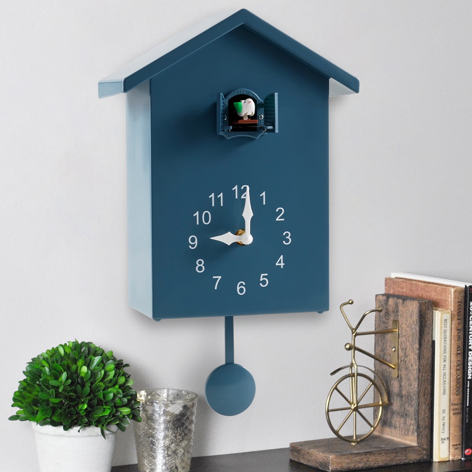 JTNero Cuckoo Clock Plastic Cuckoo Wall Clock with Bird Tweeting Sound ... JTNero Cuckoo Clock Plastic Cuckoo Wall Clock with Bird Tweeting Sound ...