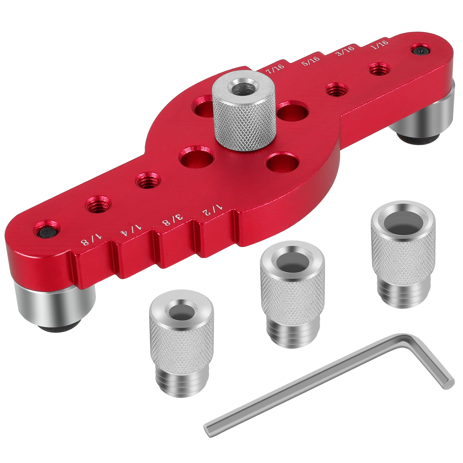 JTNero Vertical Pocket Hole Jig Aluminum Alloy Straight Hole Drilling ...