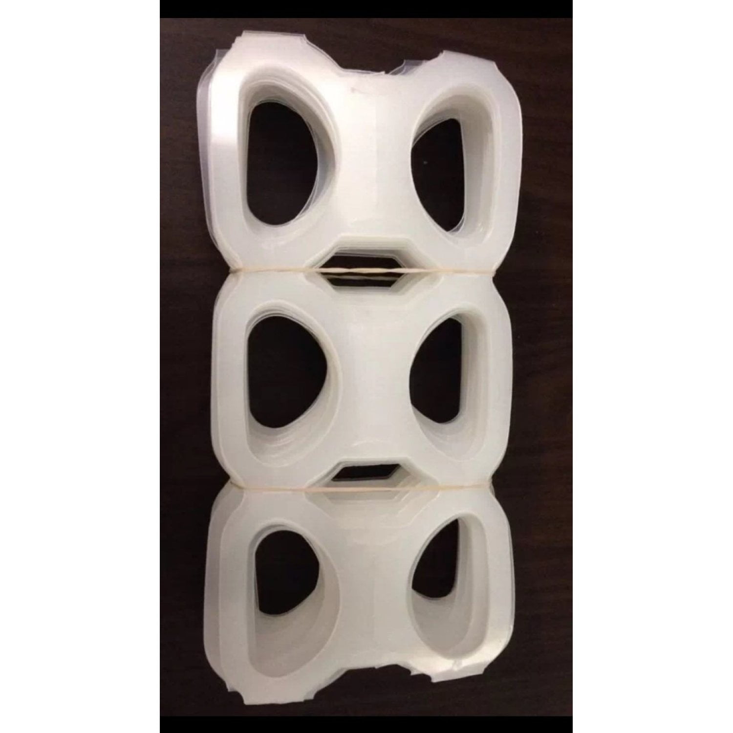 JTSF Plastic 6 (Six) Pack Rings for 12 Ounce Beer / Soda Cans 200 Count ...