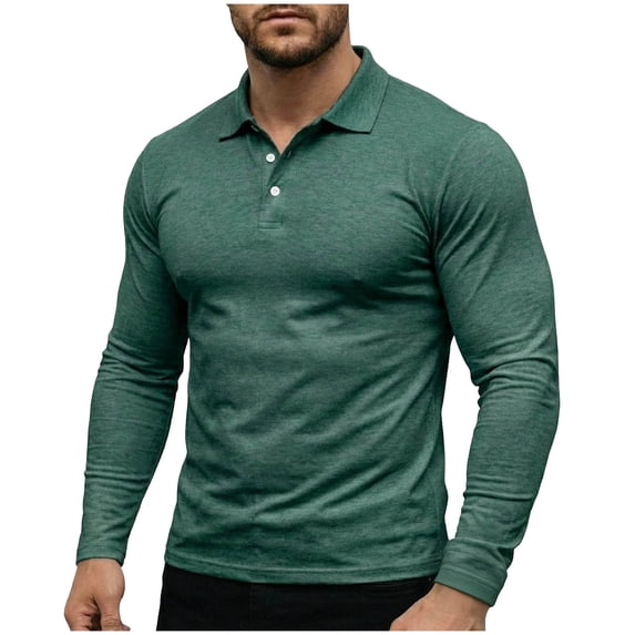 JTSRKL Men's Classic Collared Button‑Down Shirts Soft Stretchy ...