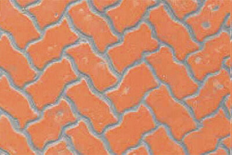 JTT Scenery Products Plastic Pattern Sheets: Interlocking Paving, 3mm ...