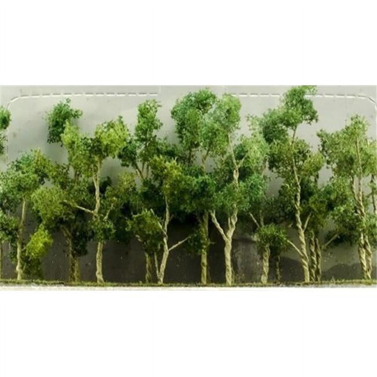 JTT Scenery Products Woods Edge Trees Pastel Green 3-3.5 14 JTT95620 ...