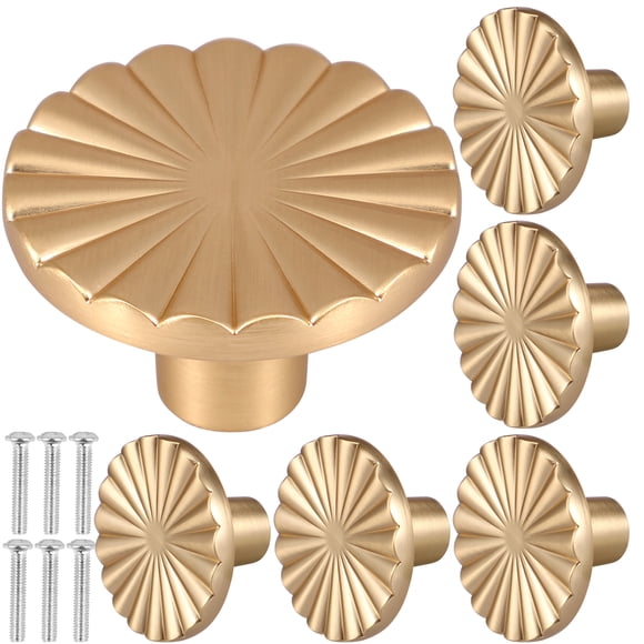 Gold Dresser Knobs