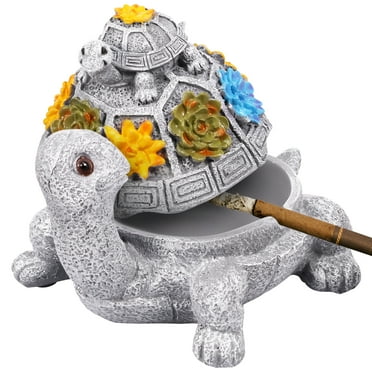 Turtle Ashtray for Cigarette Outdoor Patio - Walmart.com