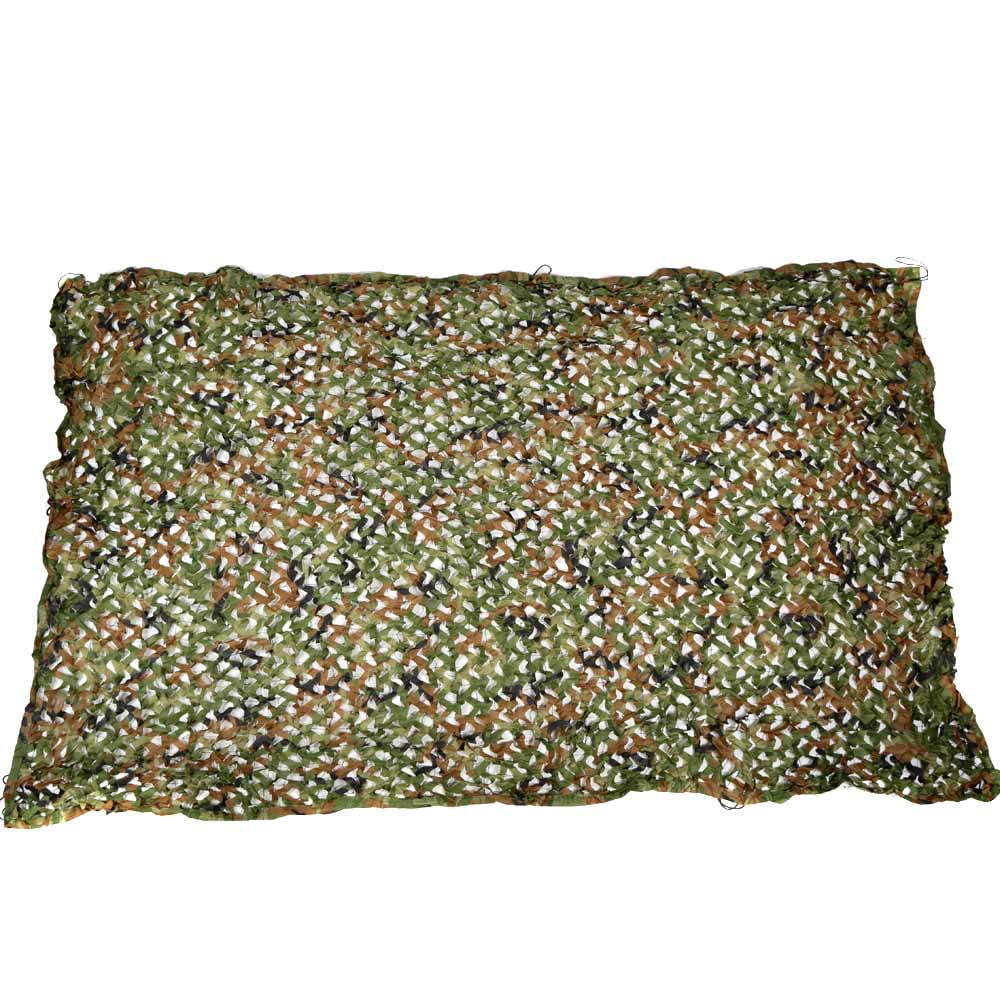 JTWEEN Camouflage Net Polyester Hunting Cover Flame Retardant Camo Netting Privacy Forest ...
