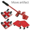 660Lbs Heavy Duty Furniture Lifter, Appliance Roller. Triangle Moving ...