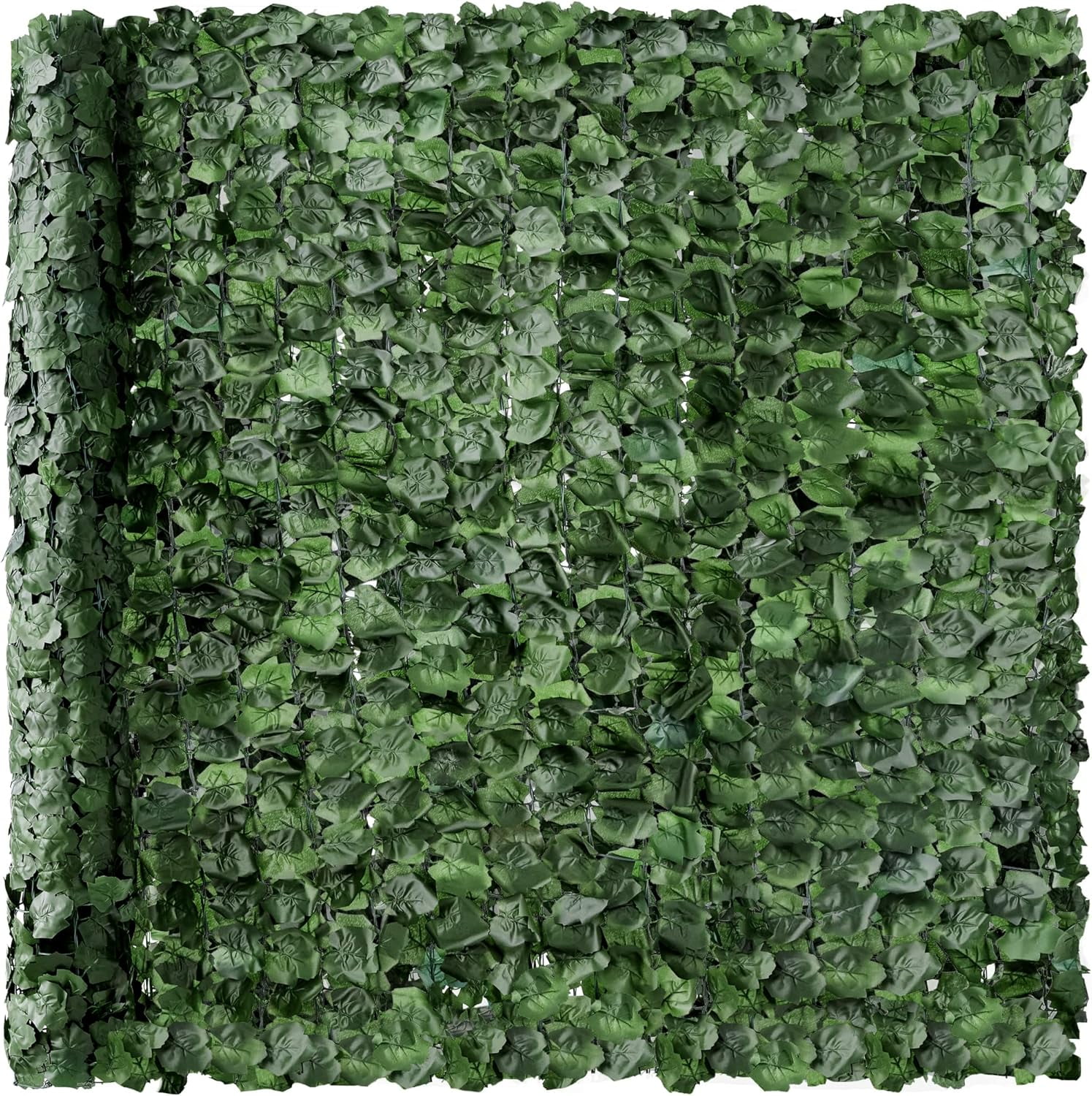 JTYUB Outdoor Garden 94 x 39 - inch Artificial Faux Ivy Hedge Leaf and ...