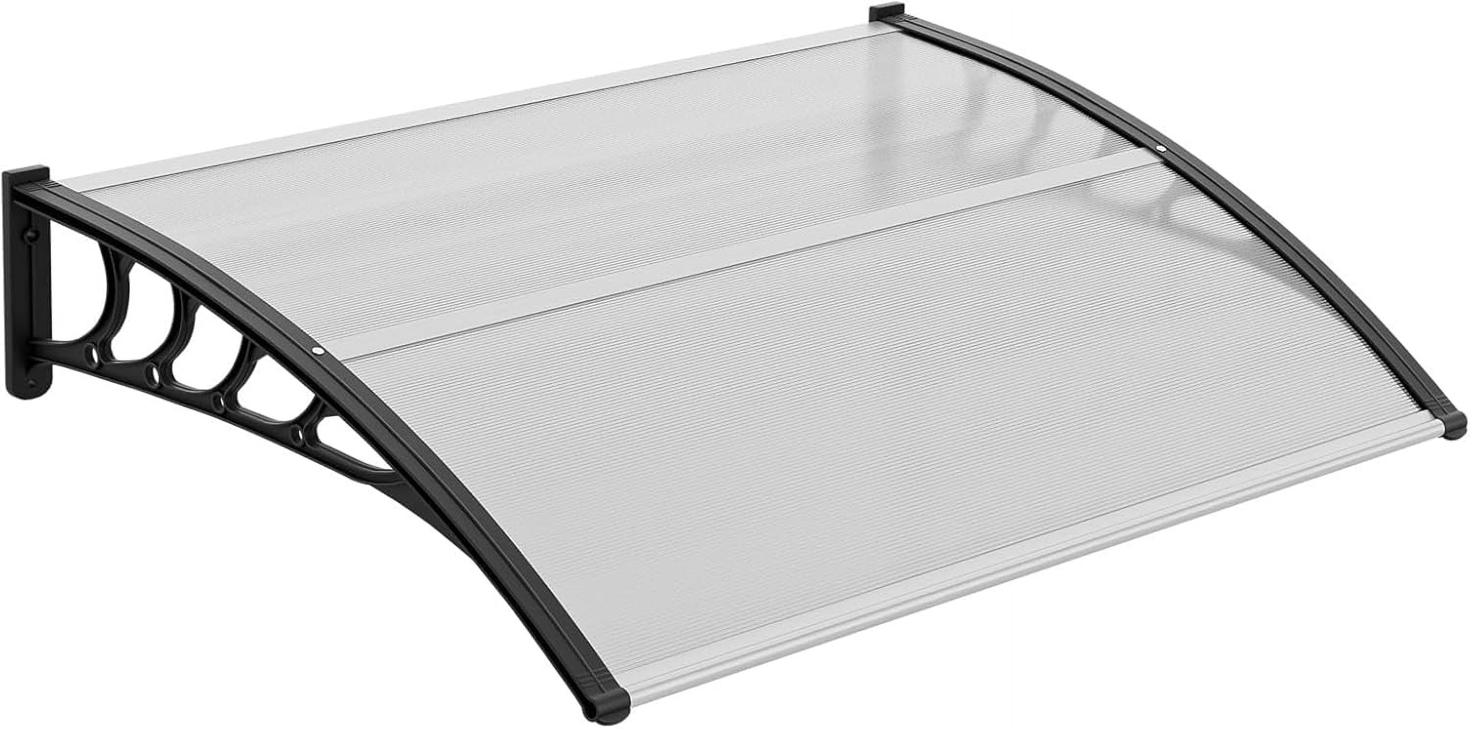 JTYUB Window Awning Door Canopy, Awnings for Doors Polycarbonate Cover ...