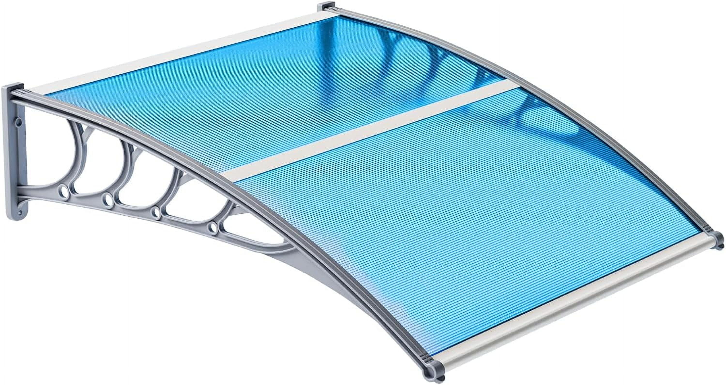 JTYUB Window Awning Door Canopy, Awnings for Doors Polycarbonate Cover ...
