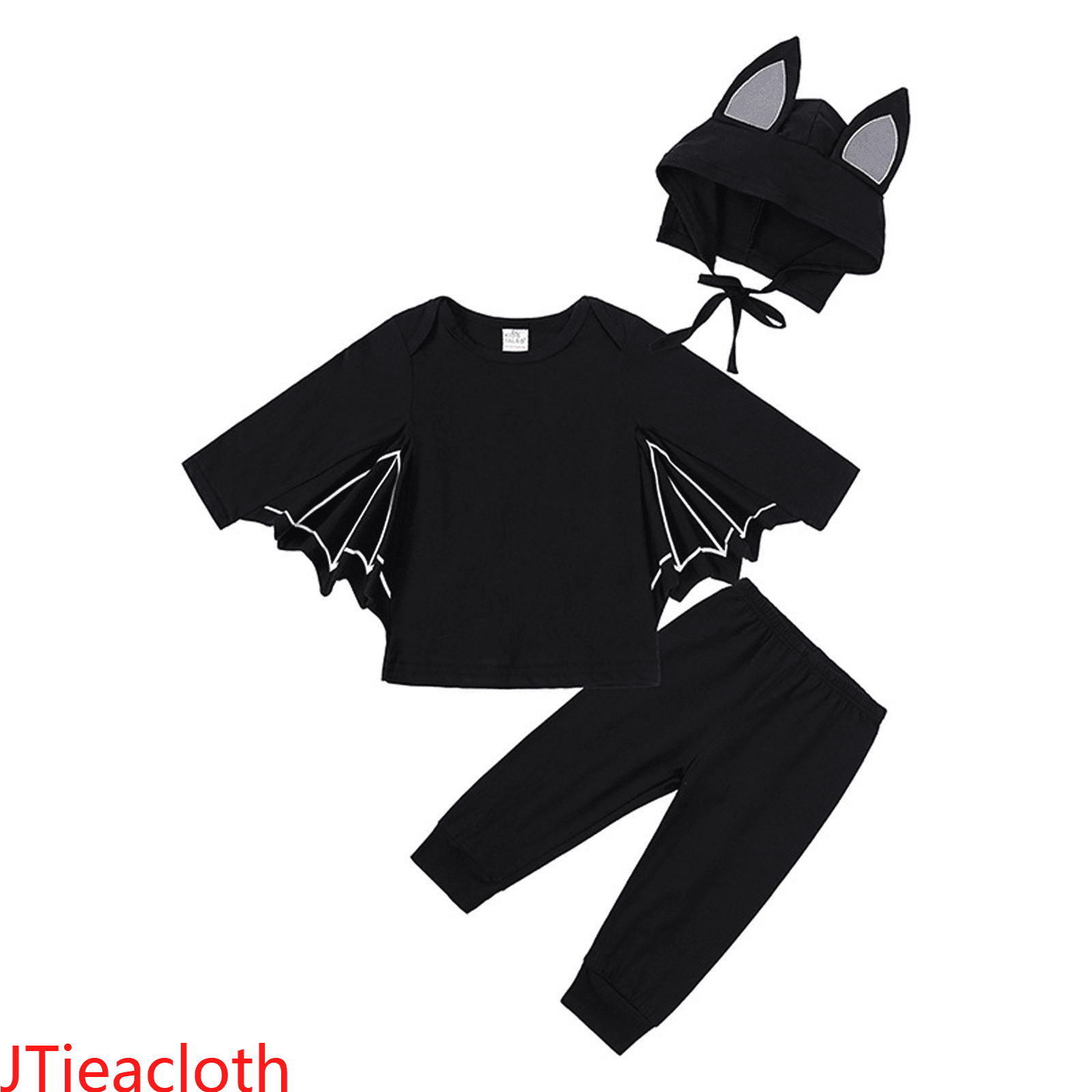 JTieacloth Boys Clothing Sets Boys Outfit Long Sleeve Bat Wing 3 Piece ...