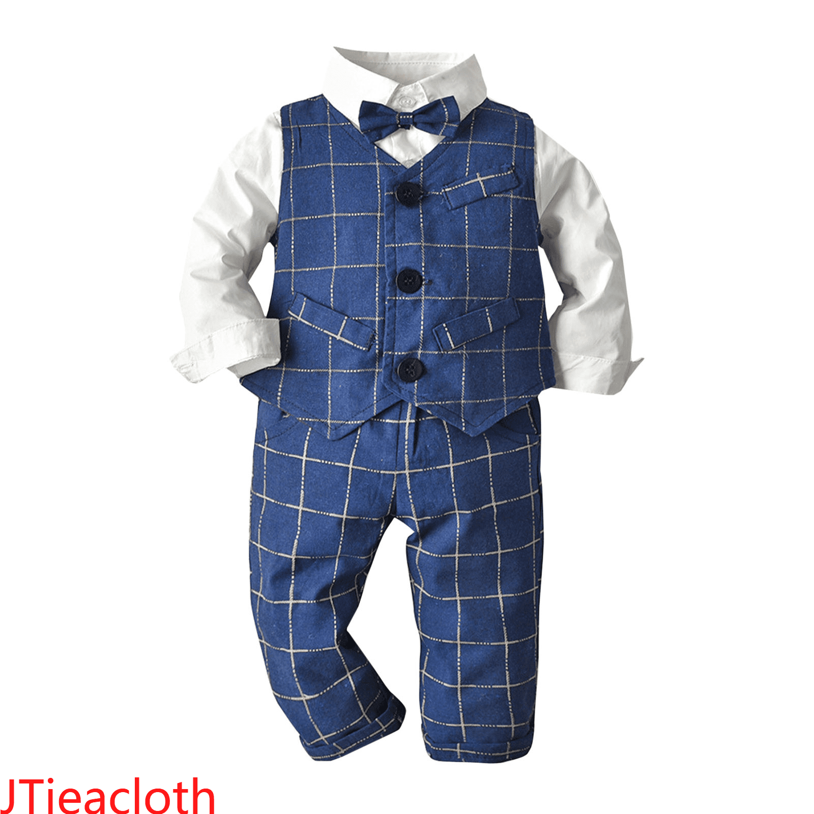 JTieacloth Boys Top and Shorts Sets Toddler Boys Long Sleeve T Shirt ...