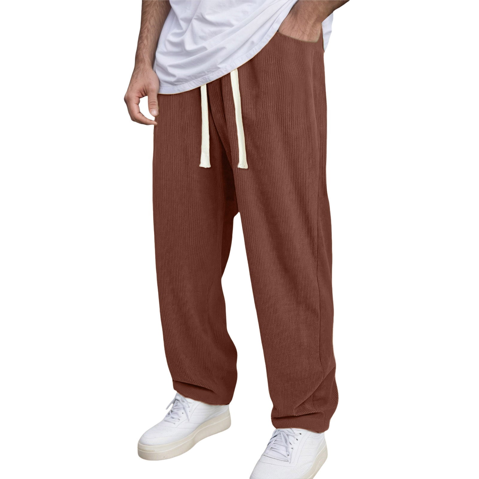 JTieacloth Mens Relaxed Fit Pants Men's Casual Pants Comfortable ...