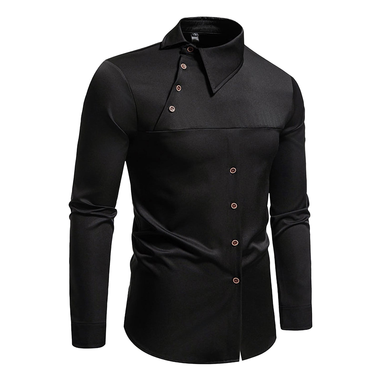 JTieacloth Mens Work Button Down Shirts with Pocket 2025 Men's Casual ...