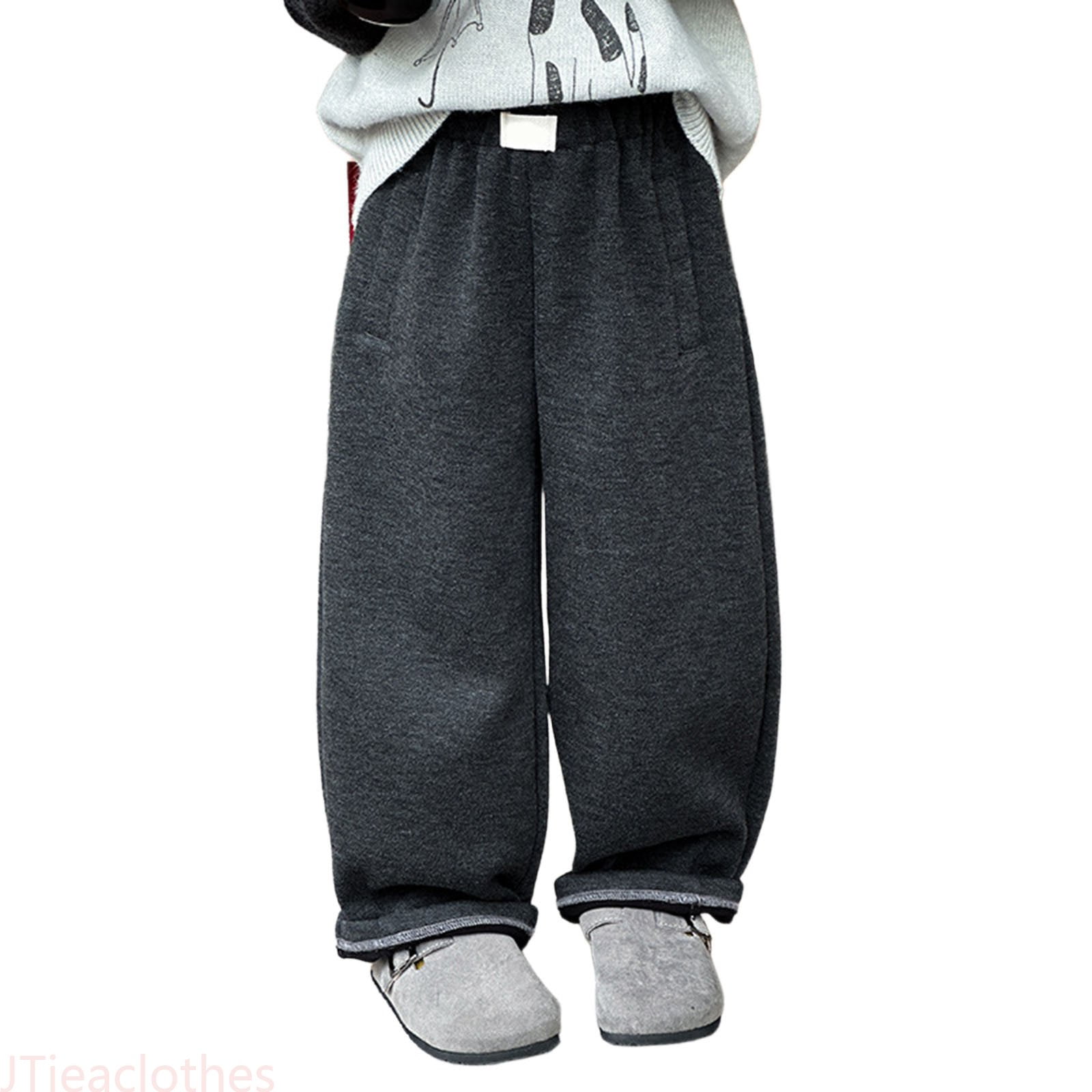 JTieaclothes Boys Casual Pants For Autumn Winter Soft Comfortable Warm ...